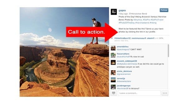 How To Create An Instagram Account Call to Action CTA 